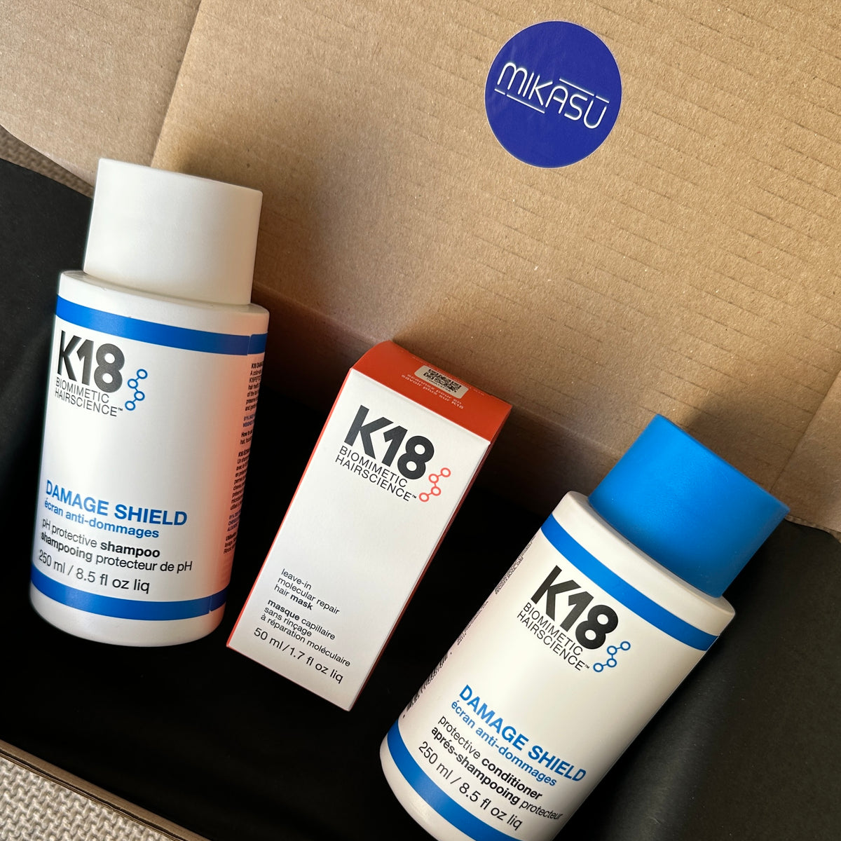 Ultimate Repair Bundle – Genopbyg dit hår fra rod til spids – MIKASU